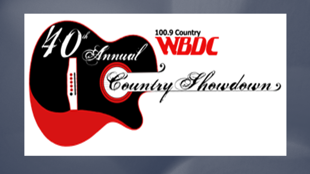 WBDC Country Showdown Entries Being Accepted until April 15 - 18 WJTS