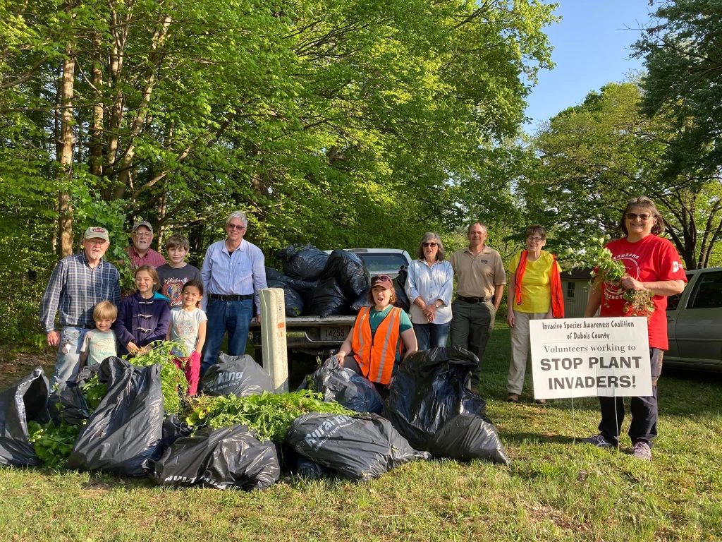 ISAC Annual Invasive Garlic Mustard Pull Results - 18 WJTS