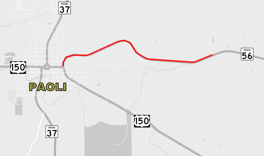 INDOT: State Road 56 Closure in Orange County for Chip & Seal Project ...