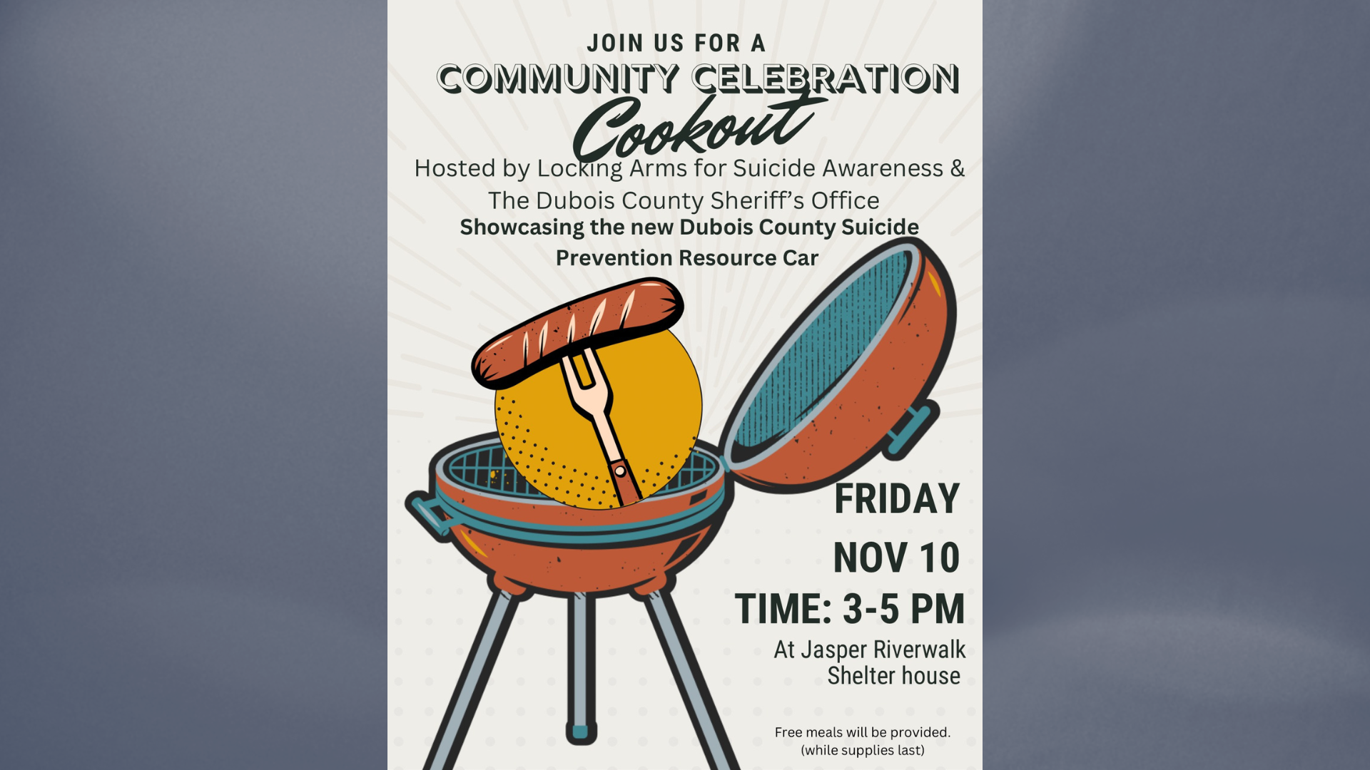 Community Celebration Cookout will Showcase the New Dubois County ...