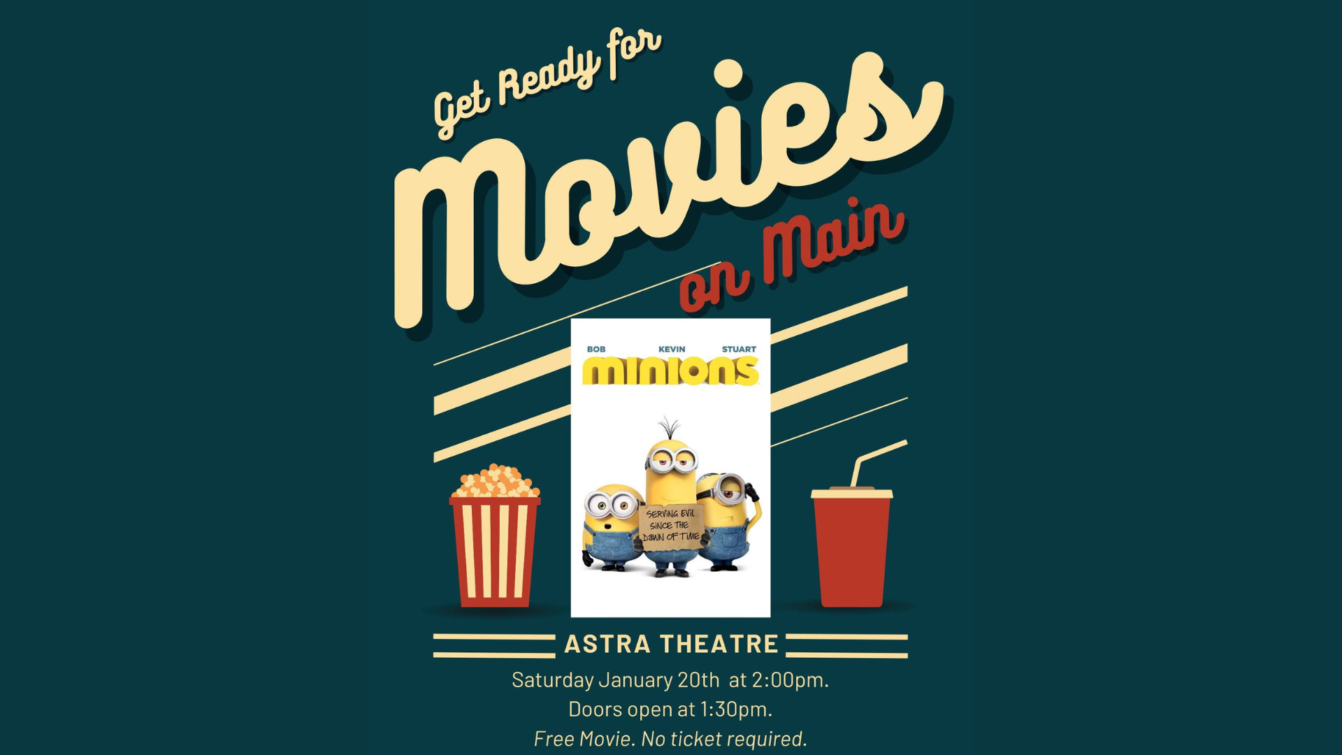 Heart of Jasper Unveils 2024 Movies on Main Series Lineup at Astra Theatre: Free Monthly ...