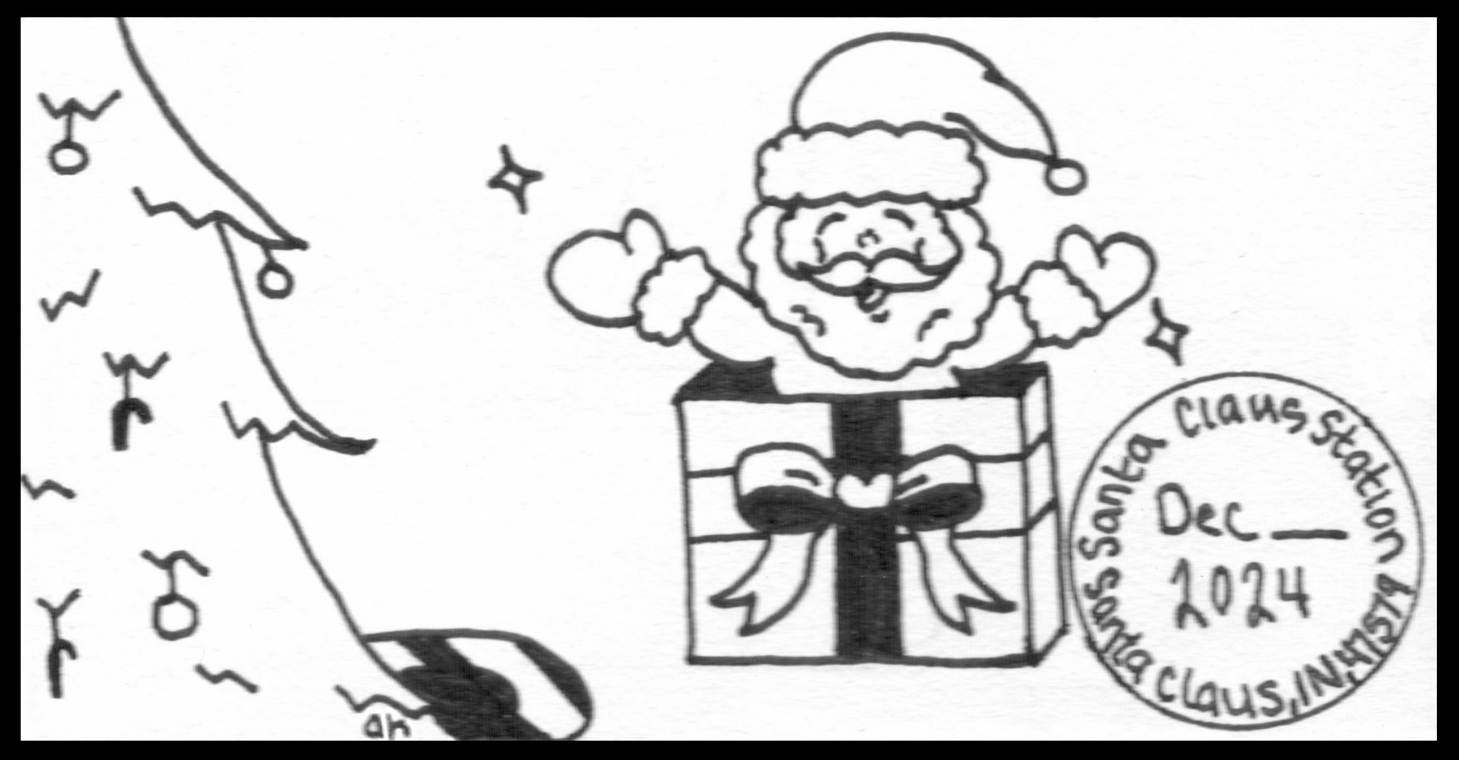 Santa Claus Post Office Unveils 2024 Holiday Picture Postmark Design ...